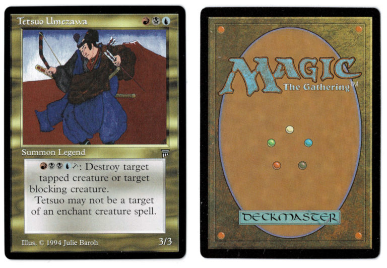 Tetsuo Umezawa from Legends Magic the Gathering Proxy