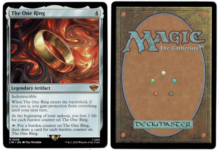 The One Ring Magic the Gathering Proxy