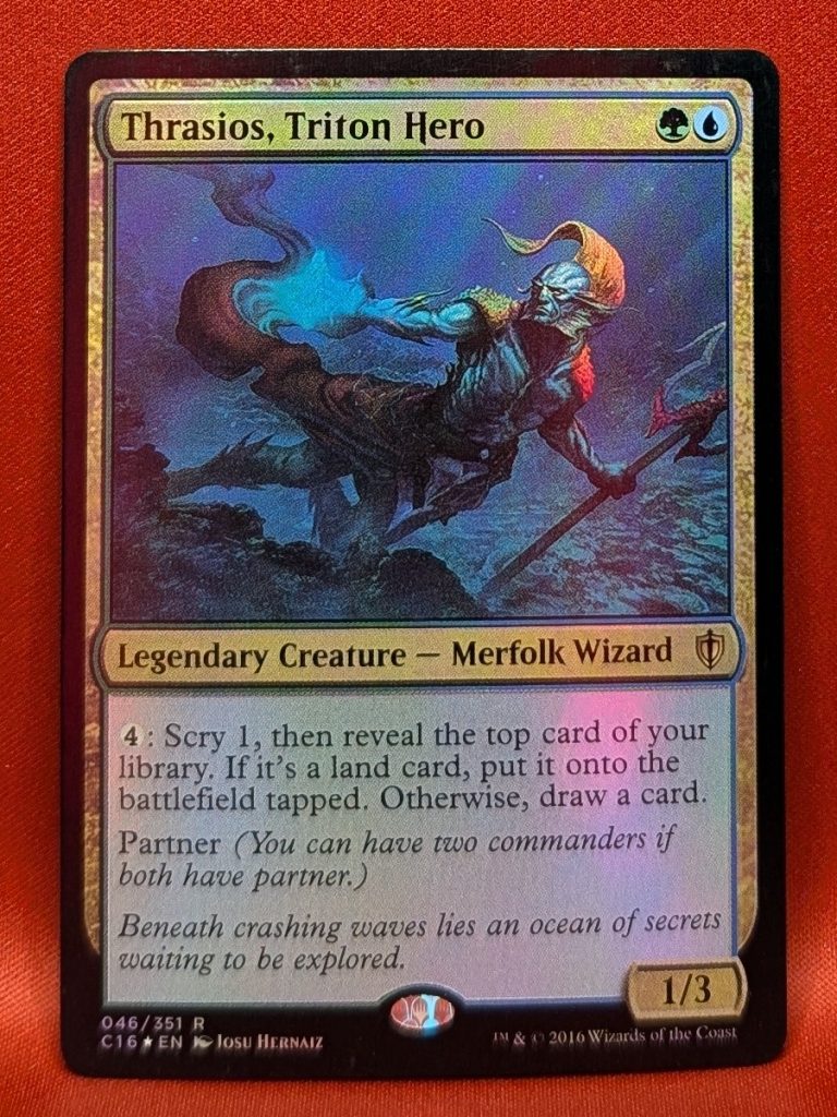 Thrasios, Triton Hero Magic the Gathering Proxy