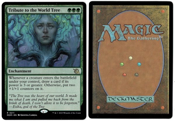Tribute to the World Tree Magic the Gathering Proxy