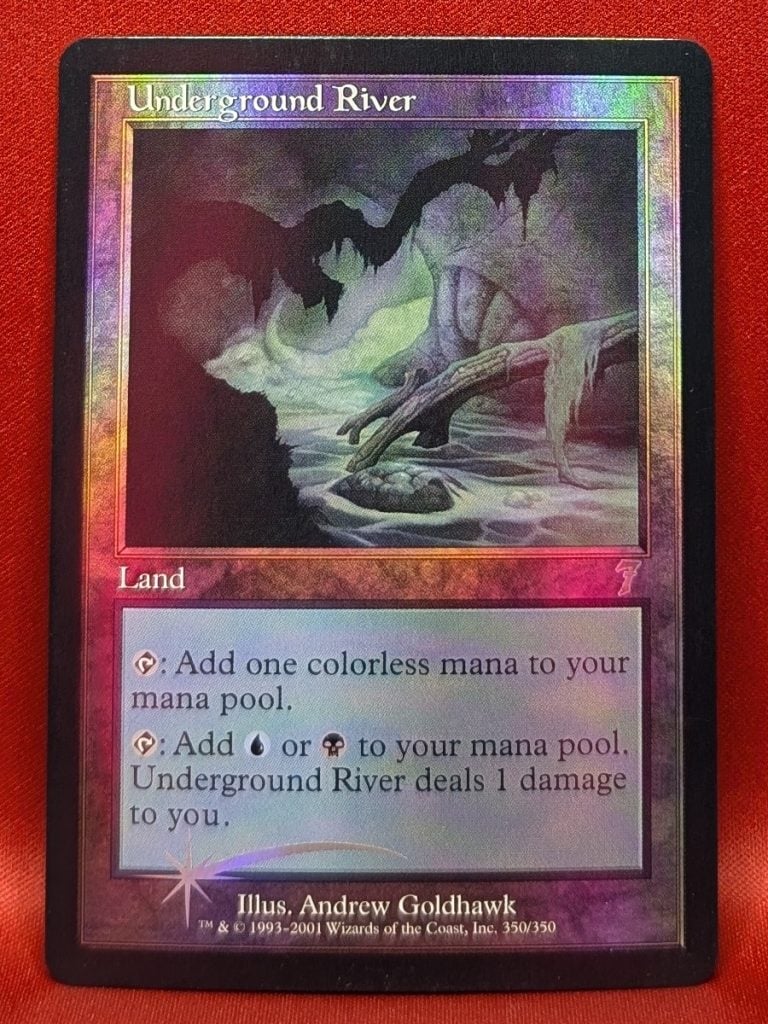 Underground River Magic the Gathering Proxy