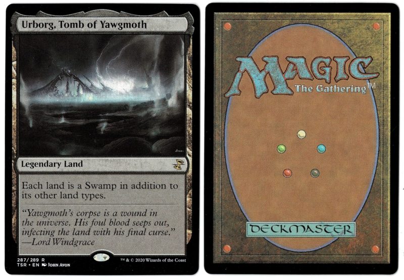 Urborg, Tomb of Yawgmoth Magic the Gathering Proxy