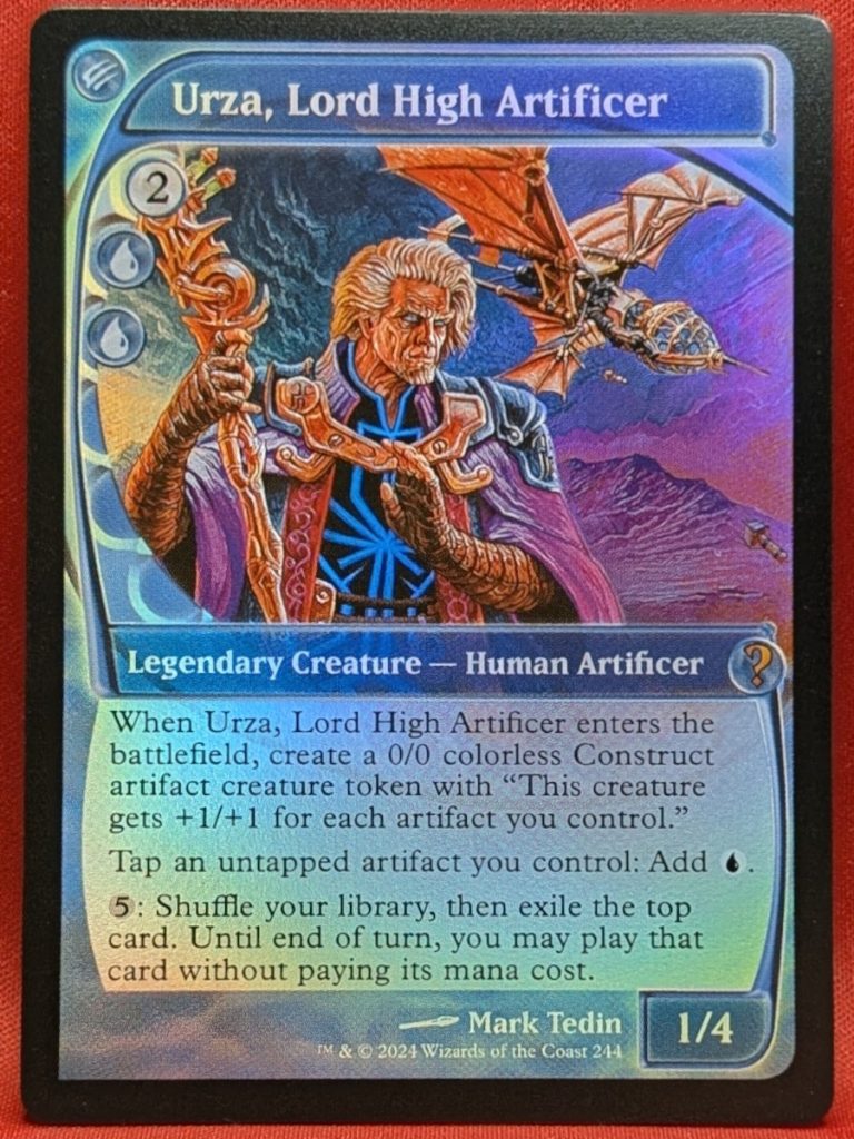 Urza, Lord High Artificer Magic the Gathering Proxy