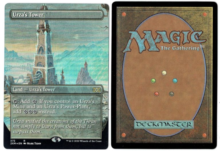 FOIL Urza’s Tower from Double Masters Proxy