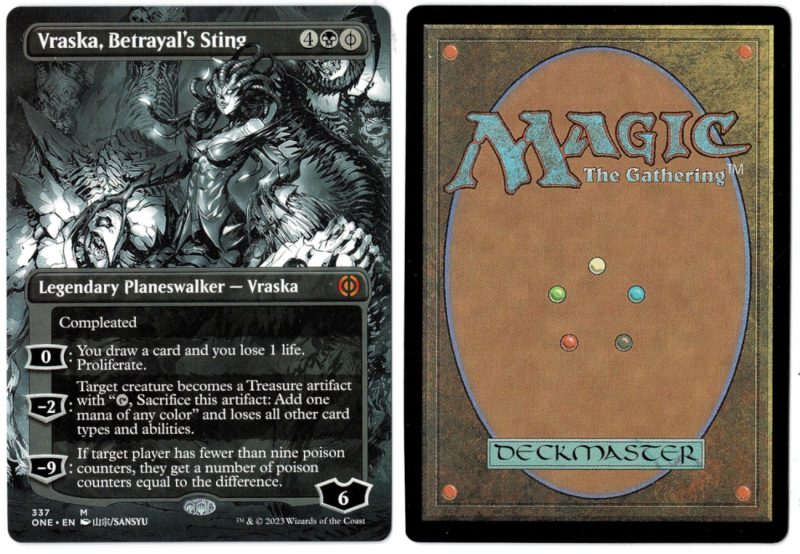 Vraska, Betrayal's Sting Magic the Gathering Proxy